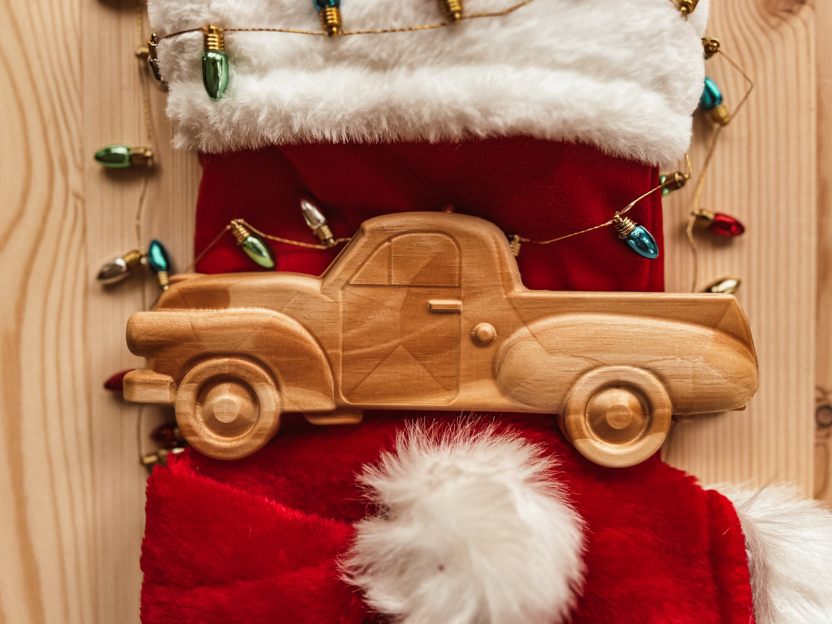 Wooden Retro Ute Decor/Toy – beadiebugplay