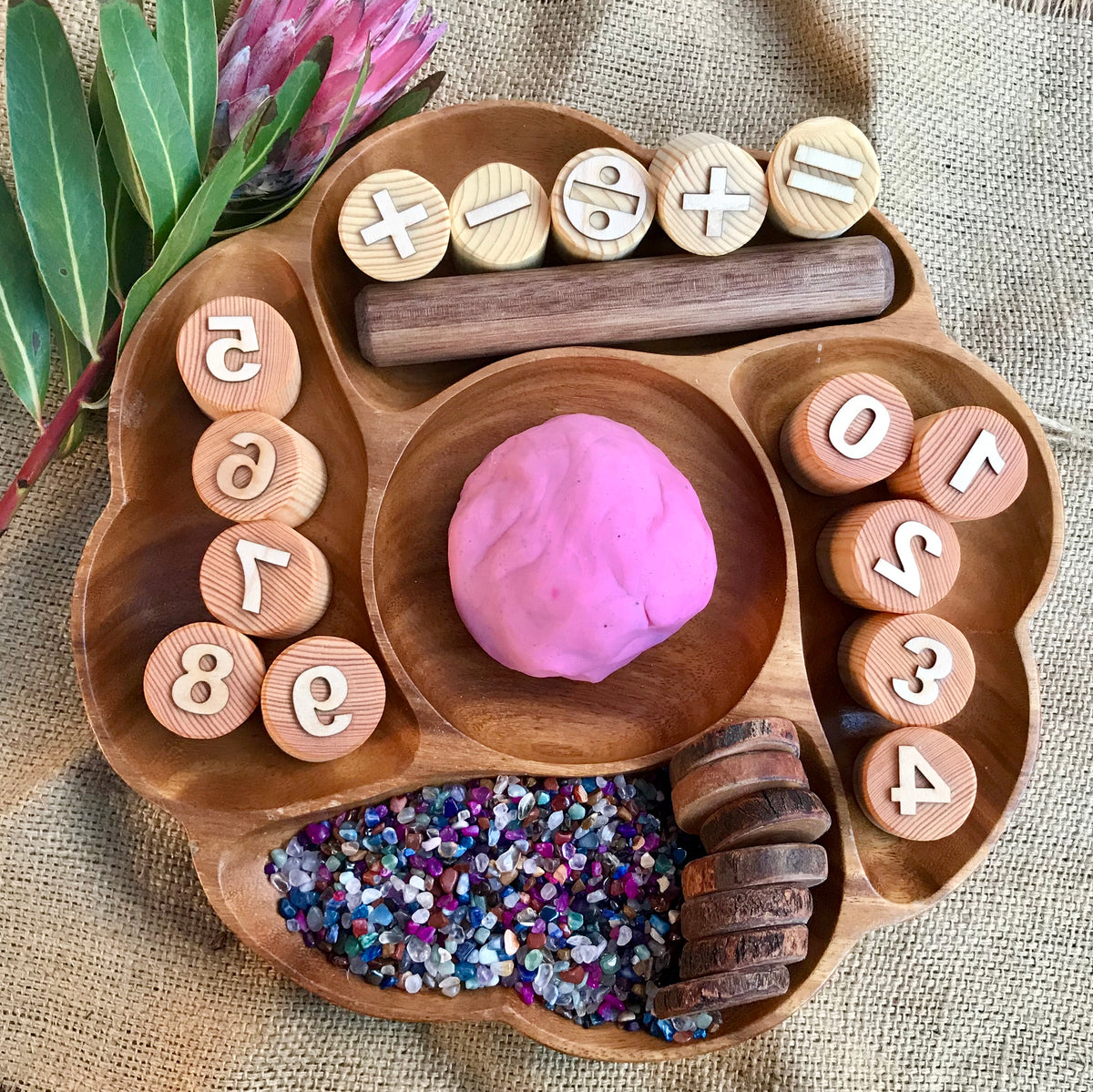 Wooden Numbers & Symbols Stamps – beadiebugplay