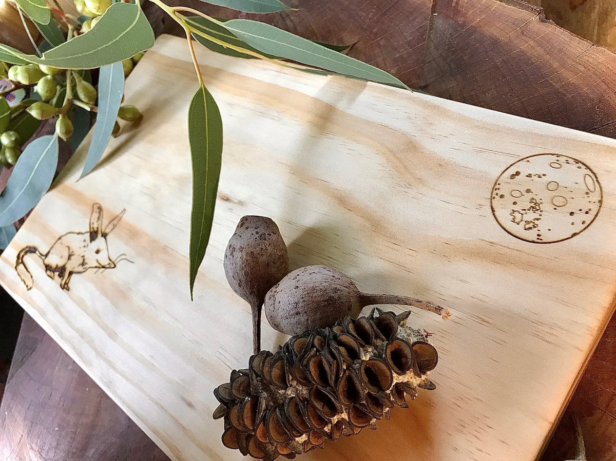 Playdough Board - Bilby & Moon – beadiebugplay